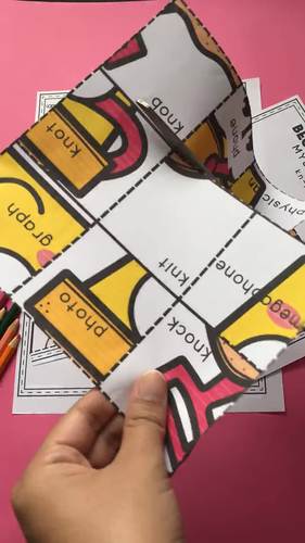 Phonics Beginning and Ending Digraphs Mystery Picture Puzzles Worksheets