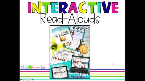 Interactive Read Aloud lesson plan, Read Aloud Books Activities & Craft ...