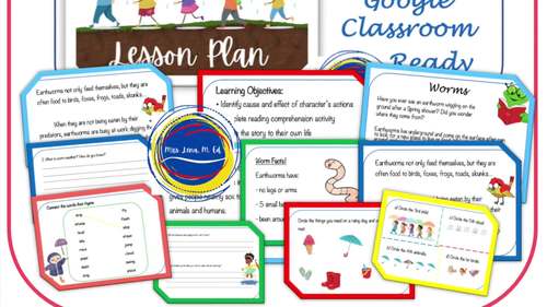 Worm Weather by Taft Activities by Mrs Lena | TPT