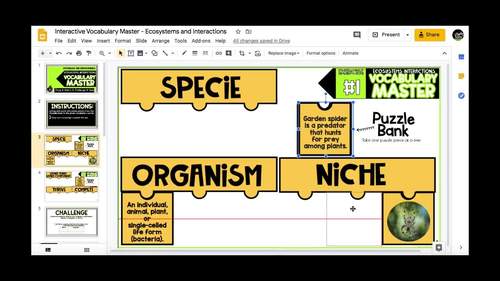 Interactive Google Slides | PDF | Puzzle |Science Vocabulary for 5th ...