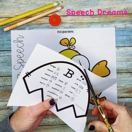 Easter Chick Speech Therapy Craft for Articulation and Language | TPT