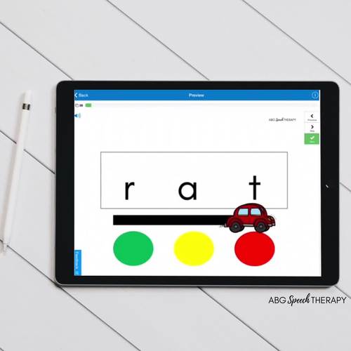 CVC Short A words Boom Cards™ by ABG Speech Therapy | TPT