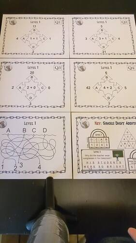 Arithmetic and Geometric Sequences Activity: Algebra Escape Room Math Game