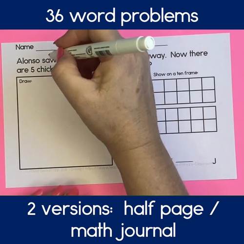 Spring Addition and Subtraction Word Problems | Story Problems Math ...