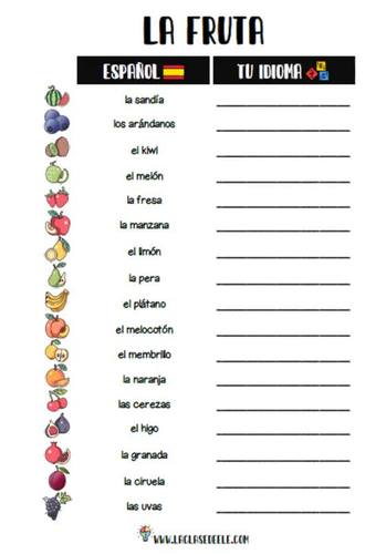 DICCIONARIO VISUAL DE VOCABULARIO: PALABRAS FRECUENTES POR TEMAS EN ESPAÑOL