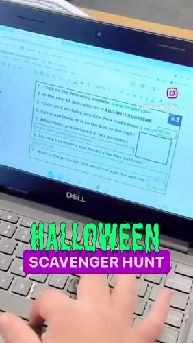 Life Skills - Online Shopping - Google - Math - Reading - Halloween