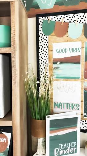 Ocean Theme Classroom Decor Bundle Calm Colors Coastal Classroom Decor