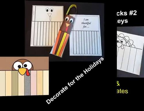 Thanksgiving Turkey Windsock Collection #2 Thanksgiving Craft - Turkey ...