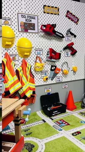 Construction Dramatic Play by Tykes N Tots Dayhome | TPT