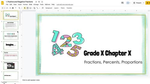 Grade 7 Ontario Math Curriculum | Fractions Percents Proportions ...