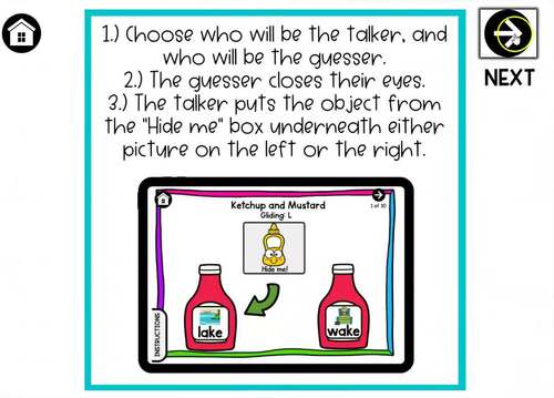 Minimal Pairs | Gliding R and L | Food Buddies Game | Digital | BOOM™