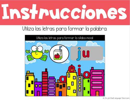 Centros de lectura para kinder DIGITAL Superhéroes Actividades en español