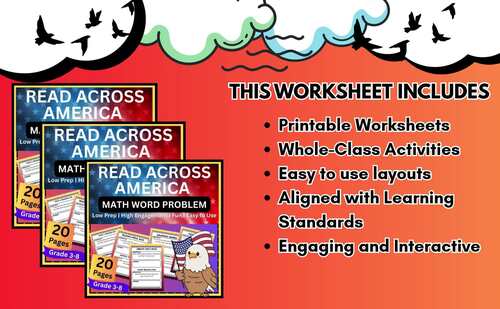 Cross-Grade Read Across America Math Activities (3–8) by BRIGTHPATH ...