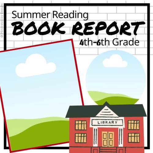 CANVA Product Preview Video TEMPLATE | LIBRARY BOOK REPORT Design