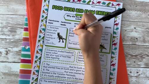 Mystery Science 5th Web of Life Lesson 7 Worksheets, Notes, Test ...