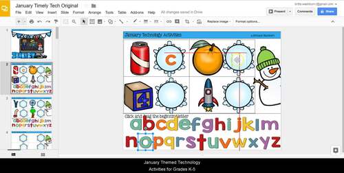 23 January Themed Computer Lab Lessons Winter Timely Tech | TPT