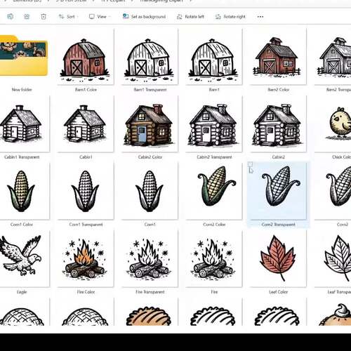 Thanksgiving Clipart PNG | Fall, Turkey, Pilgrims, Pumpkins & Pies ...