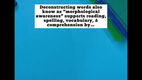 Morphology Self Checking Task Cards Vowel Suffixes by Daydreaming About ...