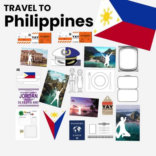 Travel to Philippines! – Printable Pretend Travel Activity for Kids