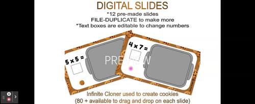 Multiplication Activity- Division Activity/Cookie Arrays Matching PDF ...