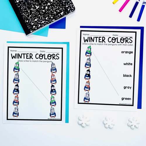Winter Basic Skills Boom Cards™ Google Slides Worksheets BUNDLE | TPT