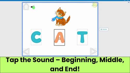 Back to School Boom Cards CVC Short A Word | 3 Phonics Levels | TPT