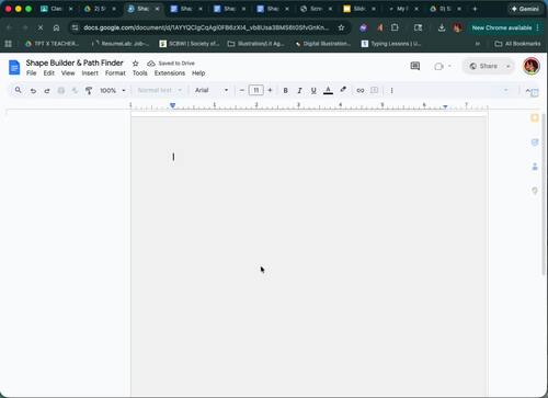 Adobe Illustrator Shape Builder & Pathfinder Practice (Videos Included)