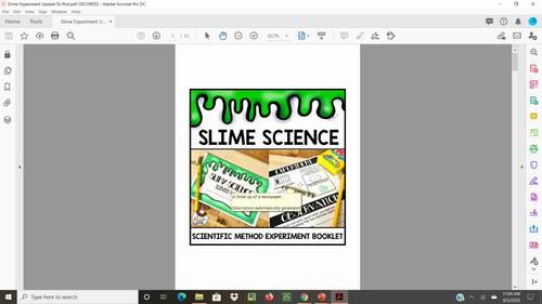 Slime Experiment | Scientific Method | Flubber | Digital Science Experiment