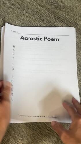 3rd Grade No Prep Back to School Sub Plan | Literacy, Math, and Art ...