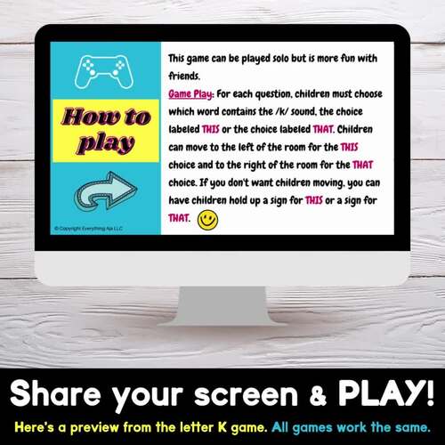 Letter I Phonics Game: Alphabet Activity for Preschoolers by Everything AJA
