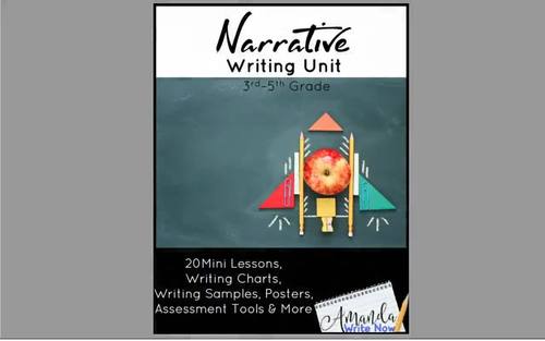 3rd-5th Grade Writing Workshop Bundle by Amanda Write Now | TpT