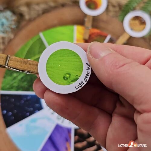 Nature Color Hunt | Nature Colour Activity | Nature Color Wheel ...