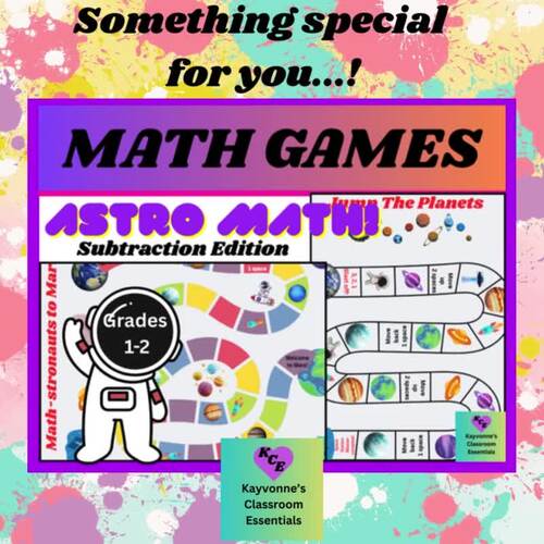 Math Games | Subtraction | Grades 1 & 2 | Common Core Math | Number Sense