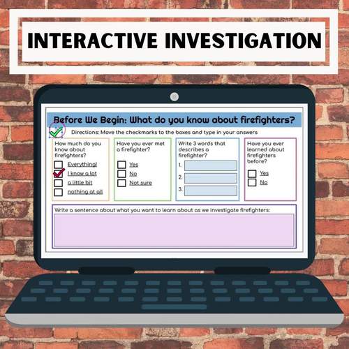 All About Firefighters Reading Nonfiction Text and Informational Writing