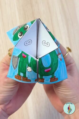 Multiplication and Division by 10 Fortune Teller Math Game Fact ...