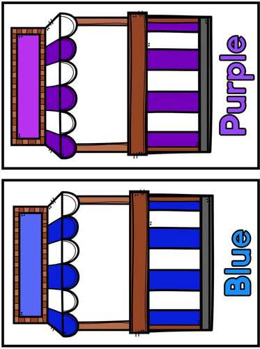 Carnival Ice Cream Scoop Color Match Math Center Activity for Preschool ...