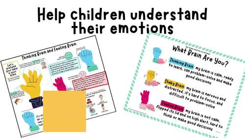 Brain Emotions | Understanding Big Feelings | Upstairs Downstairs Brain ...