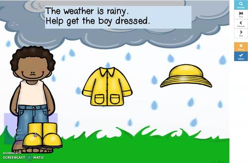 Daily Living Skills | What to wear in spring ? | Boy | TPT