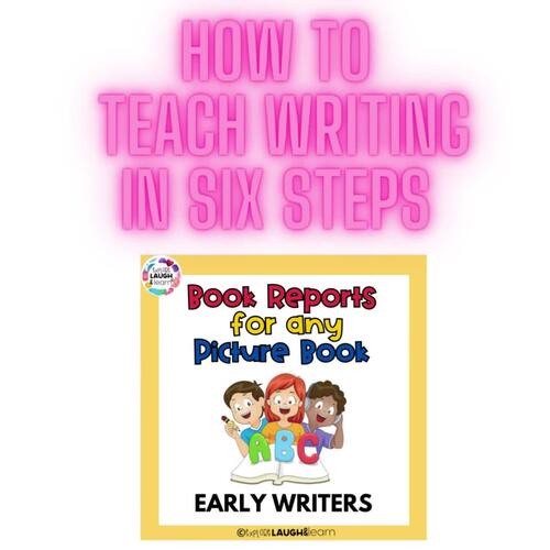 Early Writers Book Reports for Any Picture Book by Explore Laugh and Learn