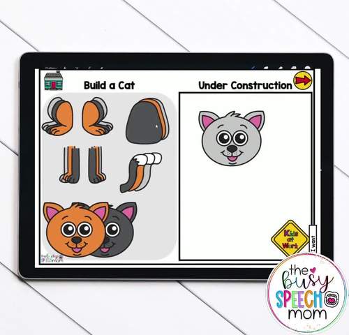 Speech Therapy Pet Themed Boom Cards for Articulation & Language