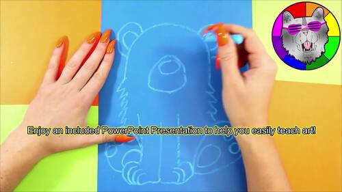 Winter Art Project Activity Polar Bear Art Writing Prompts Reading ...