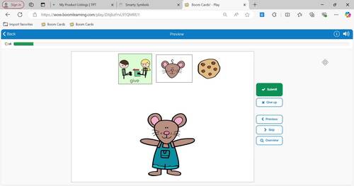 Core Word of The Week: GIVE Printable & Digital Activities | TPT