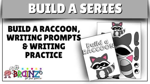 Build a Raccoon Woodland Alphabet Craft & Handwriting Practice | Letter R