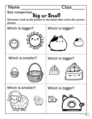 Critical Thinking worksheet for Preschool and Kindergarten by Penpon ...
