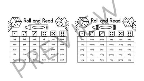 -nk & -ng Glued Sounds Decodable Readers: Reading Fluency Passages ...