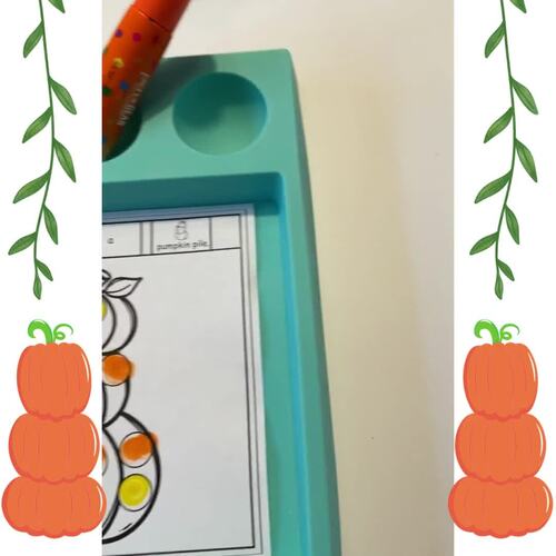 Pumpkin Theme Visual Art Projects For Preschool - Autism & Special ...