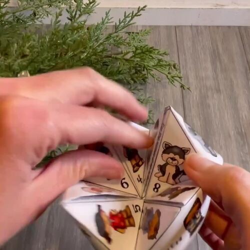 Salvation Finger Puzzle | Bible Craft | Fortune Teller | Cootie Catcher
