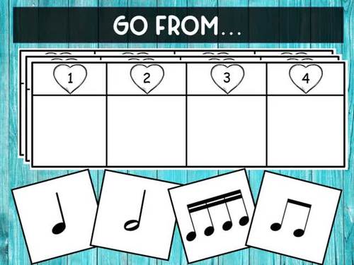 Rhythm Beat Strips - Sixteenth Notes or Tika Tika (Distance Learning on ...