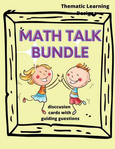 Math Talk Thematic teaching to help students build NUMBER SENSE A 5 SET ...
