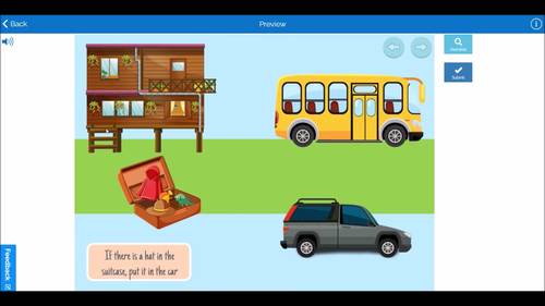 Following Conditional Commands Boom Cards™ for Speech Therapy by Mau SLP